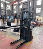 China Full Electric Walkie Stacker lift 4000mm 4500mm load 1.6ton with Night Light and horn for sale