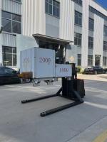 China 3tons 3000kg Heavy Duty Standing On Full Electric Stacker for sale