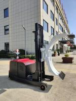 China First Chass 1000kg 3000mm Elctric Roll Stacker Forklift With Clamp for sale