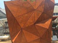 China Corten A Weather Resistant Steel Plate SPA-H 6mm Thickness for Outdoor Structures for sale