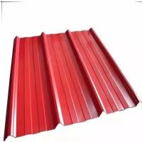 China PGI Corrugated Metal Roof Tiles Color Coated Galvanized Steel 0.12-6mm Thick for sale