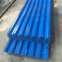 China PGI Corrugated Metal Roof Tiles Color Coated Galvanized Steel 0.12-6mm Thick for sale