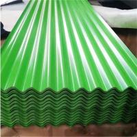 China PPGI Galvanized Corrugated Steel Sheet 0.12-6mm Zinc Coated for Roofing Building for sale