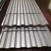 China PPGI Galvanized Corrugated Steel Sheet 0.12-6mm Zinc Coated for Roofing Building for sale