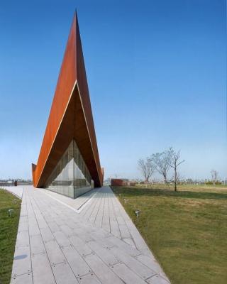 China Corten Weathering Steel Sheet Garden Edging Metal Lawn Edge Installation 5mm for sale