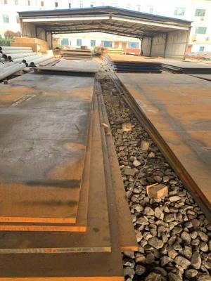 China Hot Rolled Medium Thickness Weathered Steel Plate Blasting Surface for sale
