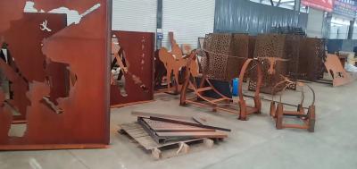 China Hot Rolled Weathering Steel Sheet Q235NH Q295NH Q345NH 6-200mm for sale