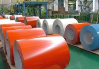 China EN10142 EN10147 Prepainted Galvanized Steel Coil PPGI 0.12-1.2mm Thickness 600-1500mm Width for sale