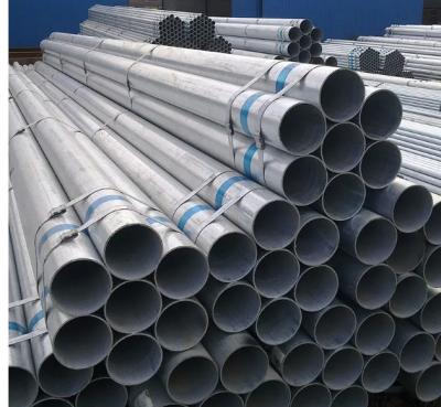 China Hot Dipped Galvanized Round Steel Pipe ASTM BS 20-405mm OD for Building Construction for sale