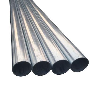 China Hot Dipped Galvanized Round Steel Pipe 1.2-15.7mm Thickness GI Pipe for Construction for sale