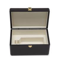 China Custom Luxury Wooden Wine Box with Magnetic Closure - Eco-Friendly Packaging for Wine & Whisky Bottles with Custom Dimensions for sale