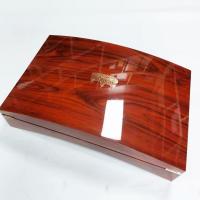 China High Glossy Red Wine Bottle Storage Box Champagne Presentation Box With Logo for sale