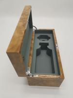 China Custom Wooden Bottle Presentation Box with High-Gloss Lacquer Finish - FSC Certified MDF Material for Wine and Whiskey Packaging for sale