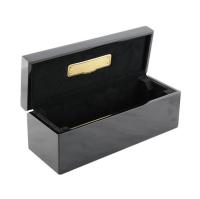 China 12x9x4 Inch Custom Wooden Wine Box with High Glossy Finish - Personalized Logo & Eco-Friendly MDF Packaging for sale