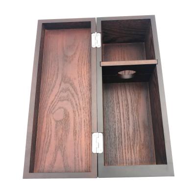 China Wooden Wine Bottle Boxes Sustainable Shockproof With Custom Logo for sale