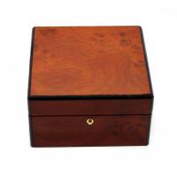 China Custom Solid Wood Watch Case with PU Pillow - High Gloss Lacquer Finish, Adjustable Storage for Luxury Timepieces for sale