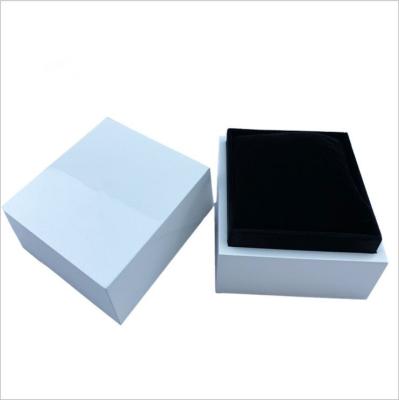 China Glossy Piano Painted Wooden Jewelry Storage Box Velvet Lining Ring Display Case 30x20x10cm for sale