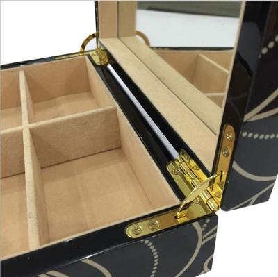 China Handmade Wood Jewelry Box with Velvet Interior - FSC Certified Premium Storage Box ±0.1mm Precision for sale