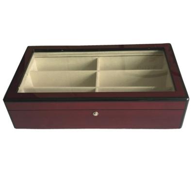 China Custom Luxury Wooden Glasses Storage Case with Magnetic Closure and 3D EVA Lining for Premium Eyewear Protection for sale