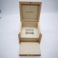 China Custom Luxury Decorative Box With Solid Wood MDF High End Design for sale