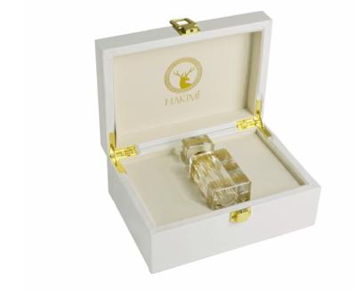 China FSC Certified Wooden Luxury Decorative Box with Velvet Lining and Custom LED Lighting for sale