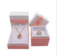 China Custom Luxury Velvet Jewelry Box 12 Slot PU Leather Ring Necklace Storage Case for sale