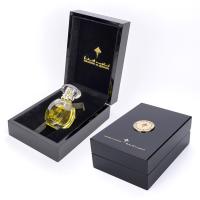 China Customized Black Luxury Wooden Perfume Gift Box for sale
