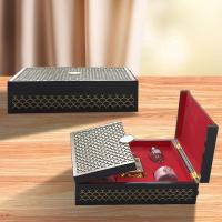 China Custom Arabic Perfume High Lacquer Wood Double Door Decorative Perfume Gift Box for sale