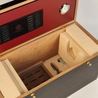 China Custom Luxury High Glossy Multiple Wine Wooden Box 750ml with Velvet Lining Hardwood for sale