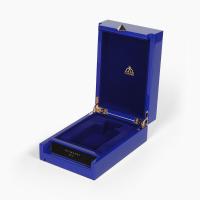 China Luxury Custom Wooden Wine Gift Box for One Bottle 750ml High Glossy Packing for sale
