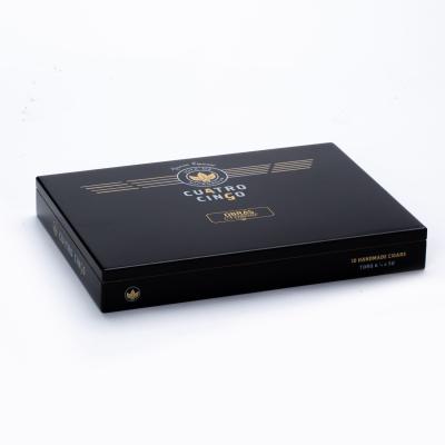 China 20-Count Luxury Cigar Humidor Box with Cedar Wood & ≤3% RH Hygrometer Accuracy - Custom Laser Engraving Available for sale