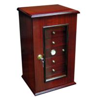 China Large Capacity Cigar Display Humidor Cabinet - 50-300 Cigar Storage with Smart Controls and High-Gloss Finish for sale