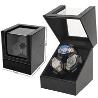 China 3 Motor Luxury Automatic Watch Winder Box with Custom Logo - Japanese Motors, 10dB Noise, Multi-Directional Rotation for sale