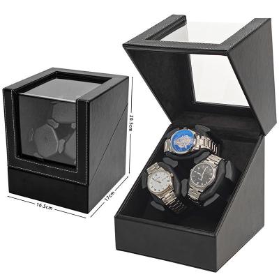 China 3 Motor Luxury Automatic Watch Winder Box with Custom Logo - Japanese Motors, 10dB Noise, Multi-Directional Rotation for sale