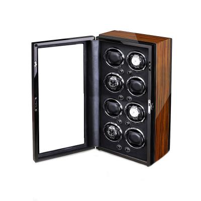China Luxury Wooden Automatic Watch Winder Box with 4-12 Position Capacity and ±0.1mm Precision Engineering for sale