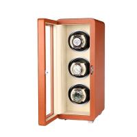 China 3 Slots Auto Watch Winder Automatic Watch Box Convenient With Flexible Pillows for sale