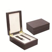 China Rectangular Personalized Leather Watch Box with Velvet Lining - 12 Watch Capacity Storage Organizer for Luxury Timepieces for sale