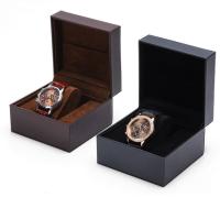 China Waterproof Leather Watch Display Case with Velvet Interior - Single Watch Box for Luxury Timepiece Protection and Storage for sale