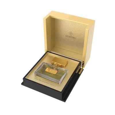 China Custom Luxury Glossy Paint Wooden Perfume Box with FSC Certification Accept Logo for sale