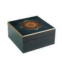 China Custom High Gloss Wooden Perfume Box for 50ml 100ml 150ml Bottles Luxury Packaging for sale