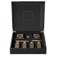 China Luxury Black Piano Lacquer Wooden Perfume Box Custom Logo 50ml 100ml Wholesale for sale
