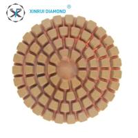 China XINRUI-PAD Wet Diamond Polishing Pads for Granite Marble Ceramic 0.500kg Gross Weight for sale