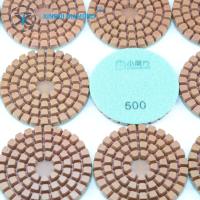 China Xin Rui Tools 4 Inch 5 Inch Polishing Pad for Granite Marble Standard 4 prime Round for sale