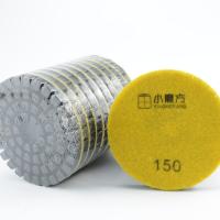 China Dry Diamond Floor Polishing Pad Metal Nest Package Gross Weight 0.740kg Can Customize for sale