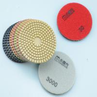 China 50-3000 Grits Diamond Polishing Sanding Pads for Granite Concrete Marble Xiaomofang for sale