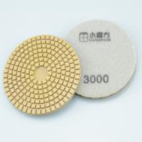 China Package Gross Weight 0.740kg Diamond Resin Binder Polishing Pad for Granite Marble Tiles for sale