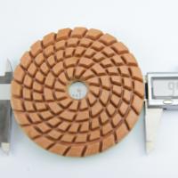 China 100mm Diamond Wet Resin Polishing Pad for Granite and Marble Xiaomofang Full Payment for sale