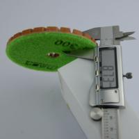 China 100mm Diamond Wet Resin Polishing Pad for Granite and Marble Xiaomofang Full Payment for sale