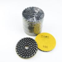 China 100mm Diamond Wet Resin Polishing Pad for Granite and Marble Xiaomofang Full Payment for sale