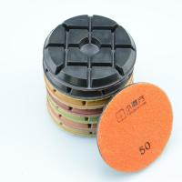 China Resin Bonded Diamond Polishing Pad for Wet Granite Polishing from Xr Abrasive Tools for sale